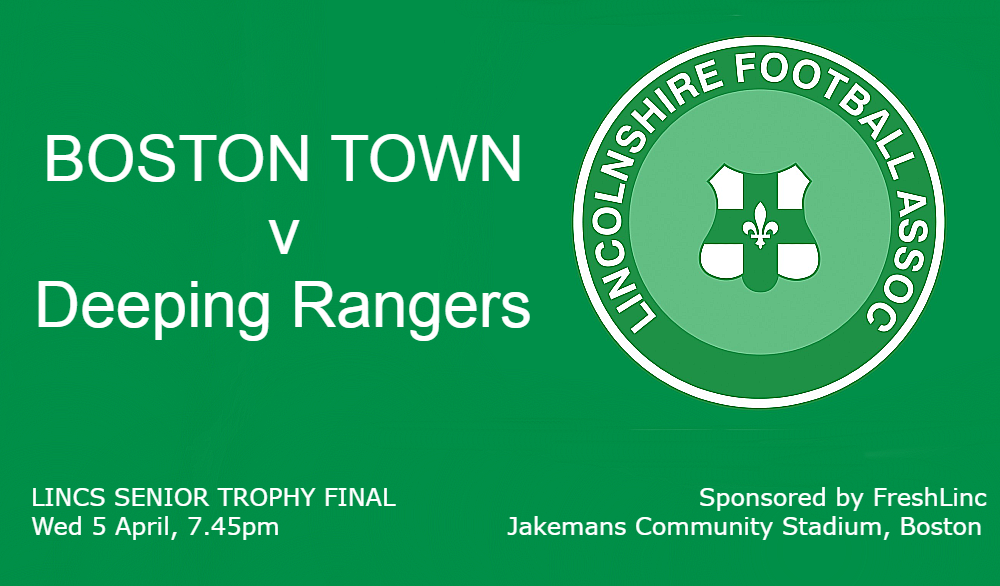 Cup final is ticket-only – Boston Town FC
